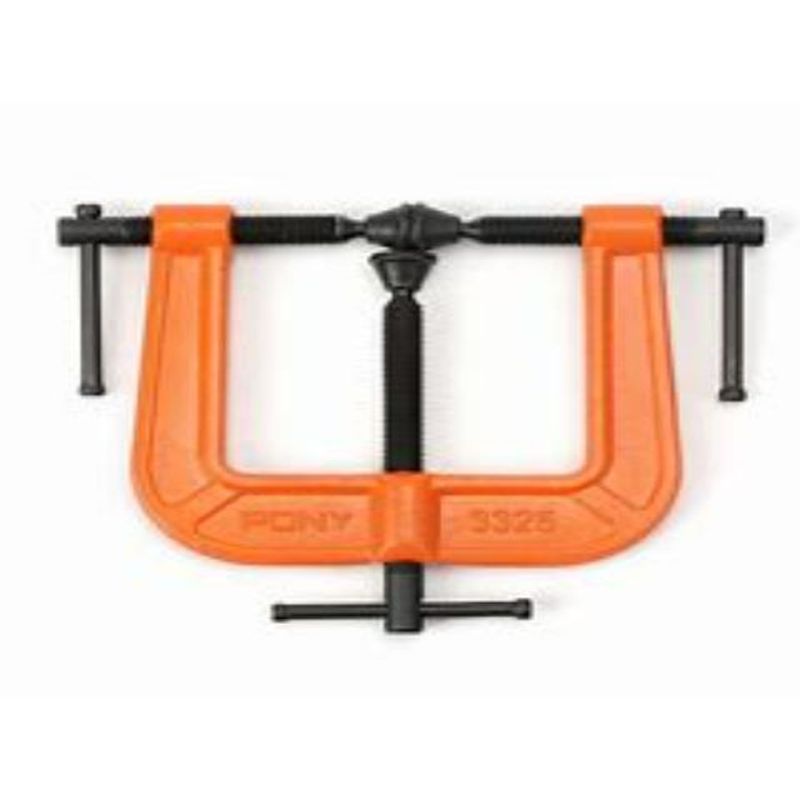 PONY 3 WAY EDGE CLAMP 2.1/2" ORANGE - Enson